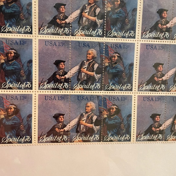 Office | 2 For 3 Sheet Of 30 Retired Spirit Of 76 Postage Stamps | Poshmark